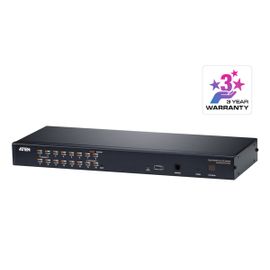 Aten KH1516AI-AX-U 16-Port Cat 5 KVM over IP Switch with Daisy-Chain ...