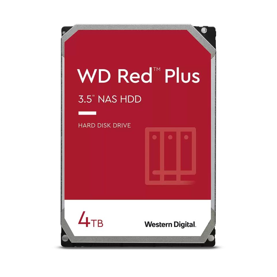 WD WD40EFPX Red Plus 4TB 3.5" SATA III NAS Hard Drive | CPL Online ...