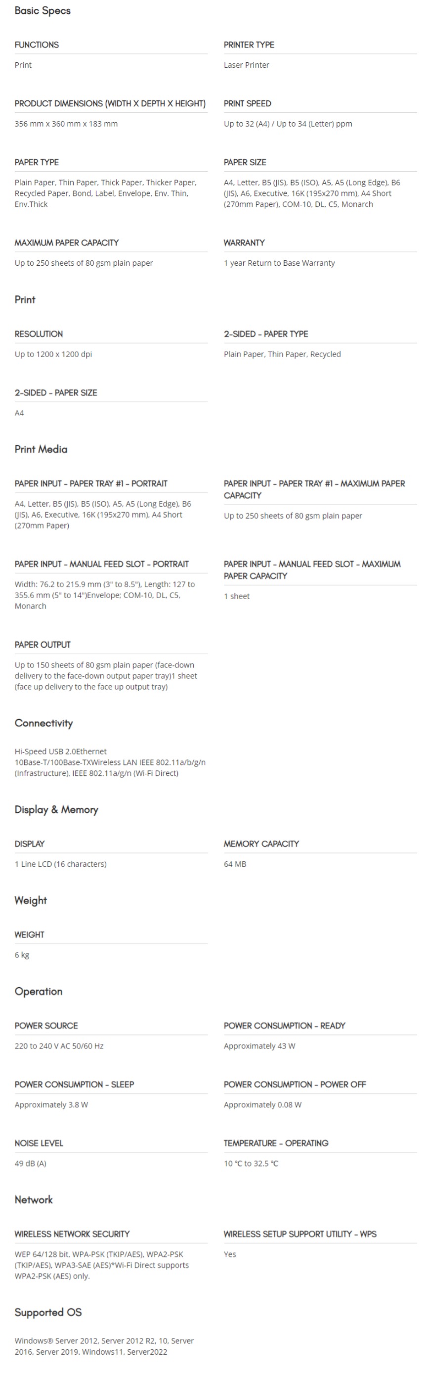 Brother HL-L2445DW Compact Mono Laser Printer | CPL Online - CPL Online