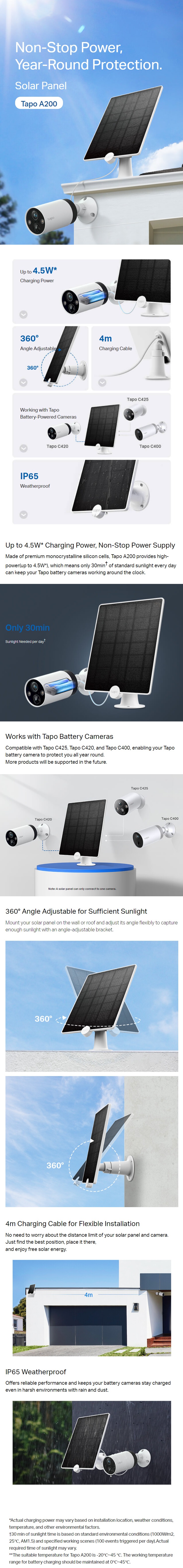TP-Link Tapo A200 Solar Panel | CPL Online - CPL Online